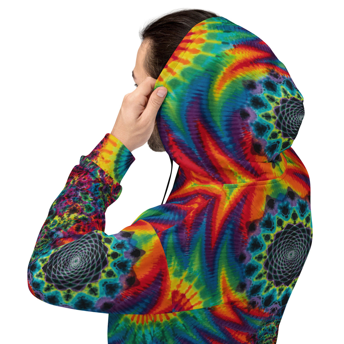 Liquid Visions Print Hoodie – Dyes N Good Vibes